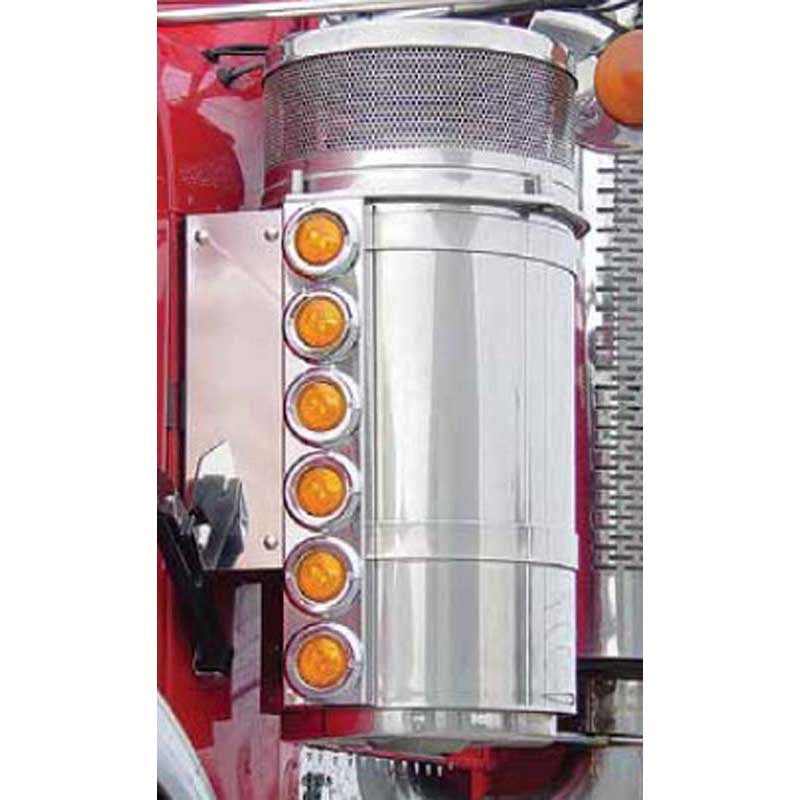 Freightliner 13" Donaldson Front Air Cleaner Lights – Green Truck ...