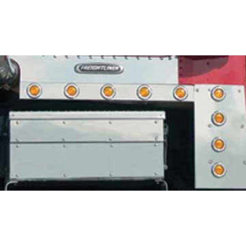 Freightliner Classic Cab Panels (10) 2" Round Flat Holes – Green Truck ...