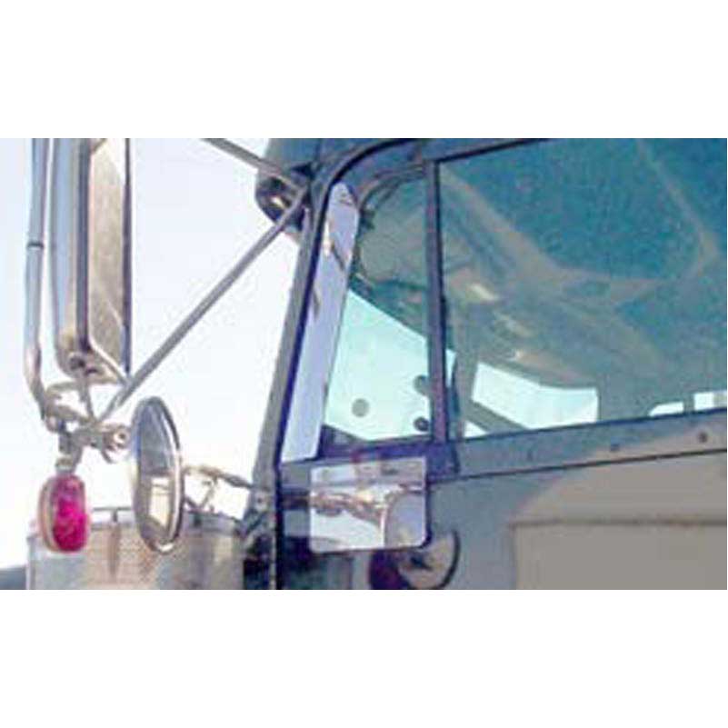 Freightliner FLD 19" Window Air Deflectors – Green Truck & Trailer ...