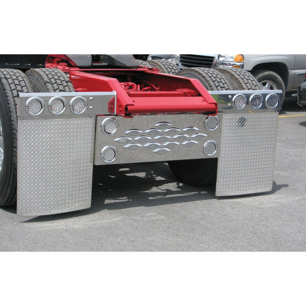 Chrome Diamond Plate Mud Flaps – Green Truck & Trailer Parts and Service